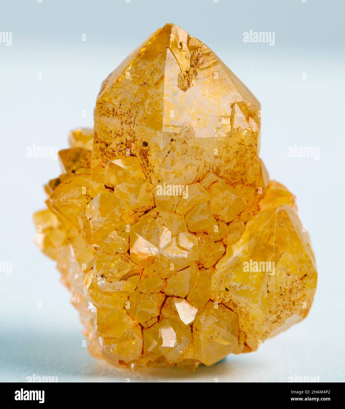 citrine mineral specimen stone rock geology gem crystal Stock Photo - Alamy