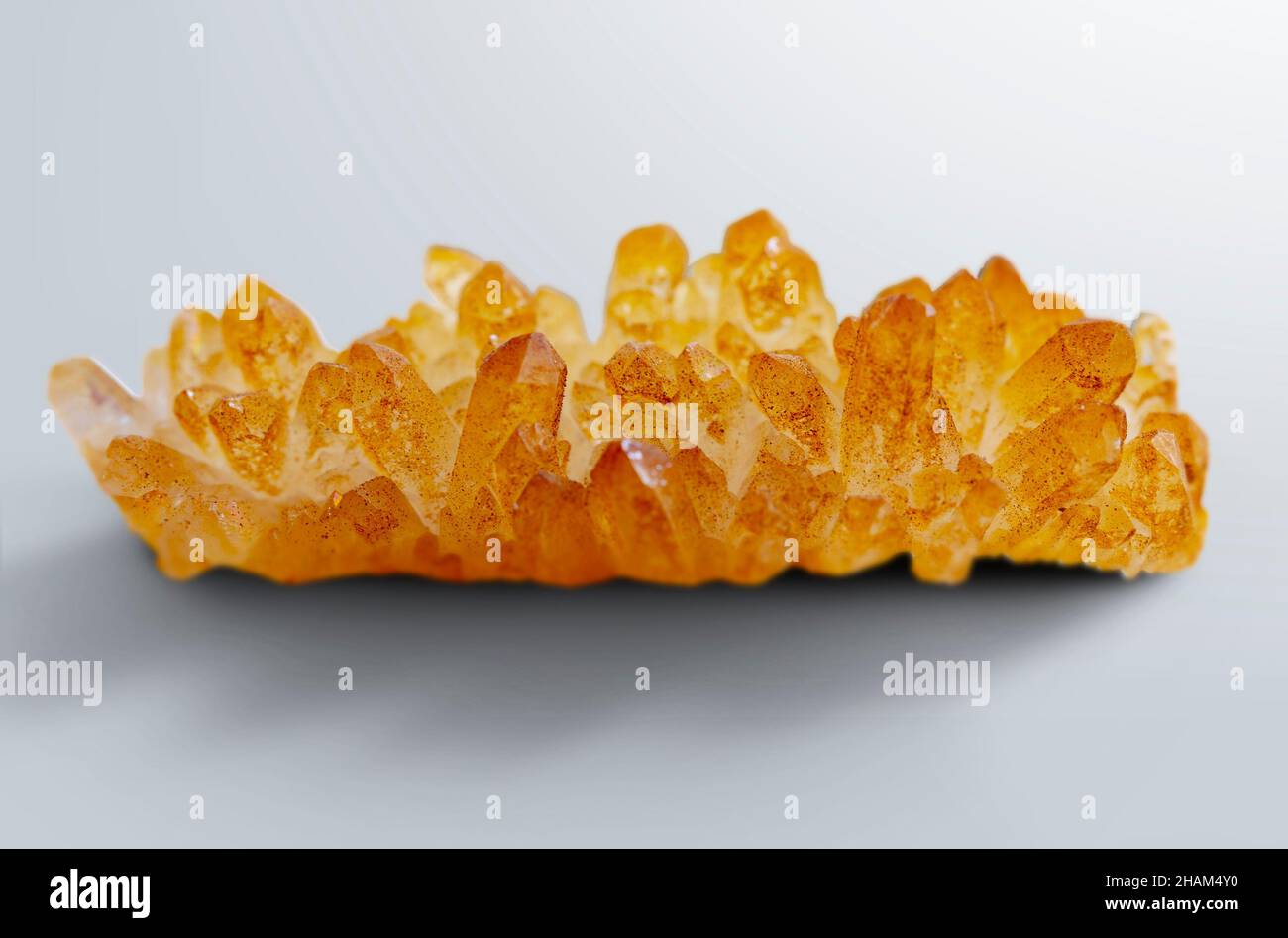 citrine mineral specimen stone rock geology gem crystal Stock Photo - Alamy