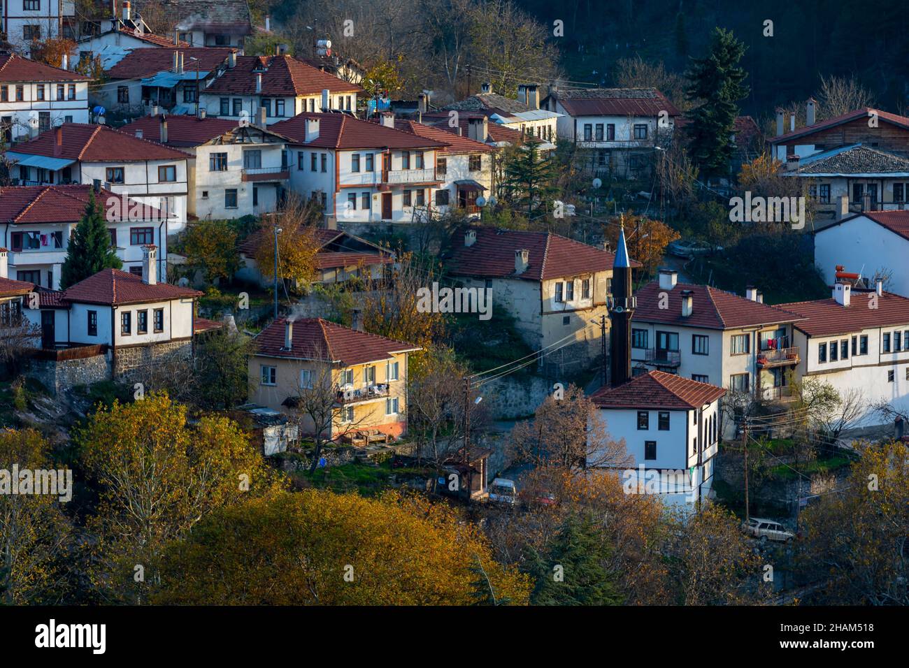 Bolu's beautiful district is a view of Goynuk and historical Ottoman ...