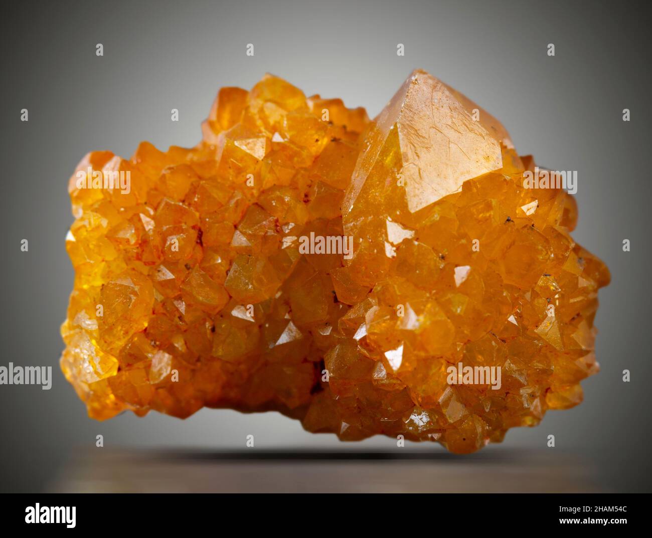 citrine mineral specimen stone rock geology gem crystal Stock Photo - Alamy