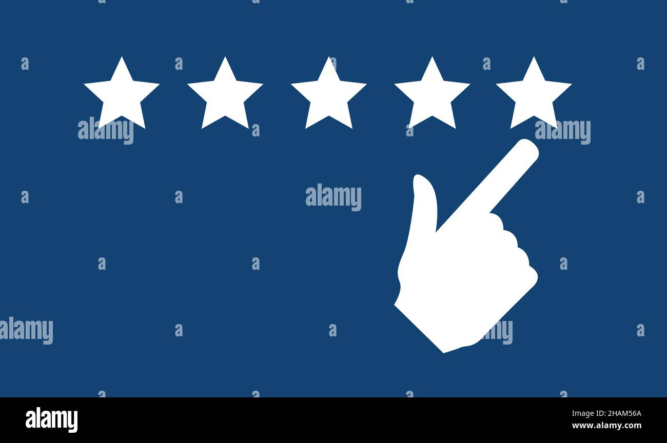 Star rating icon vector illustration eps10. Isolated badge for website ...