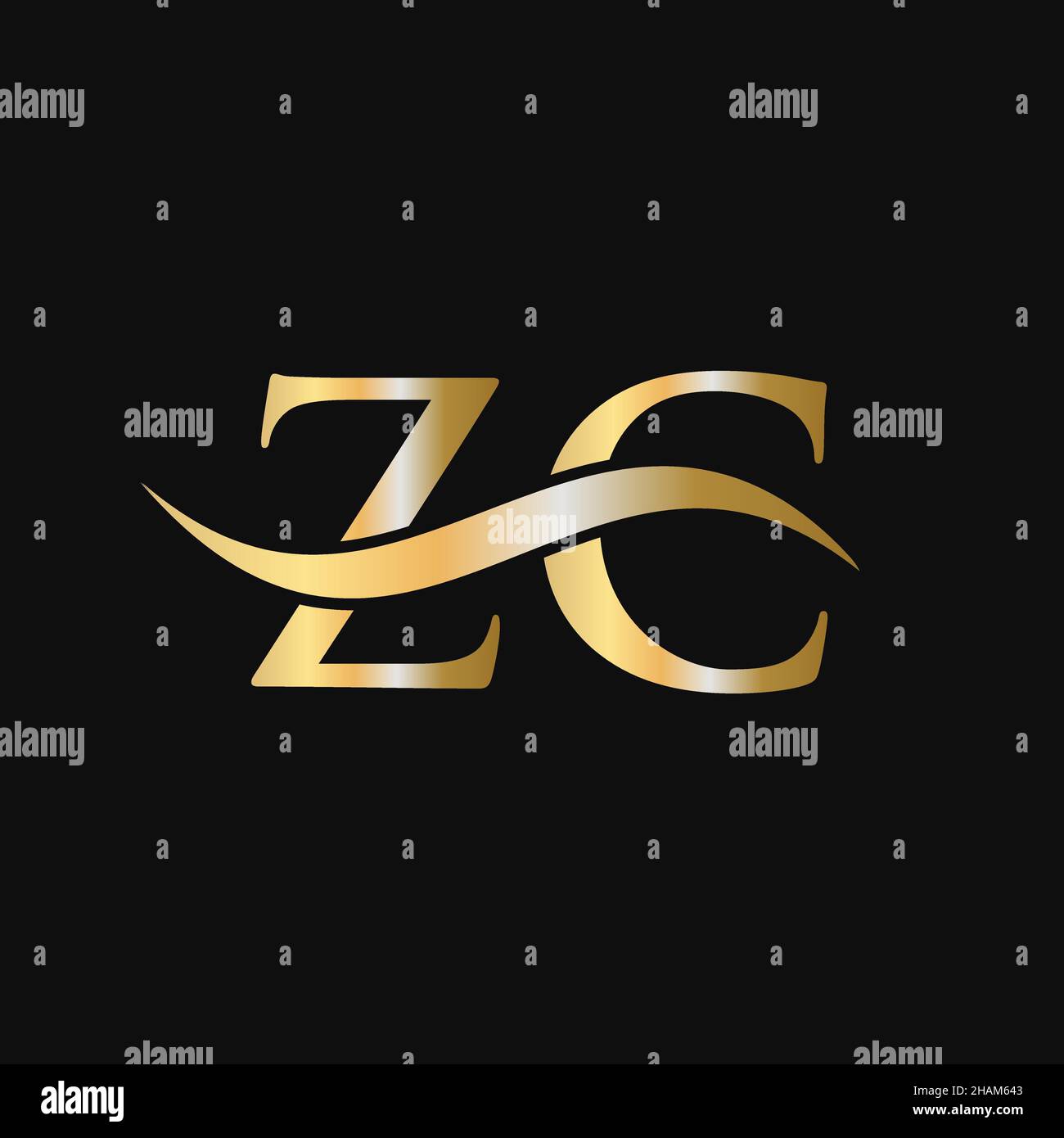 Letter ZC Logo Design Template. ZC, Z C Letter Logo Modern, Flat ... Letter ZC Logo Design Template. ZC, Z C Letter Logo Modern, Flat ...