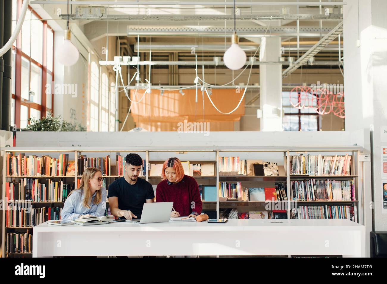 Library diversity hi-res stock photography and images - Alamy