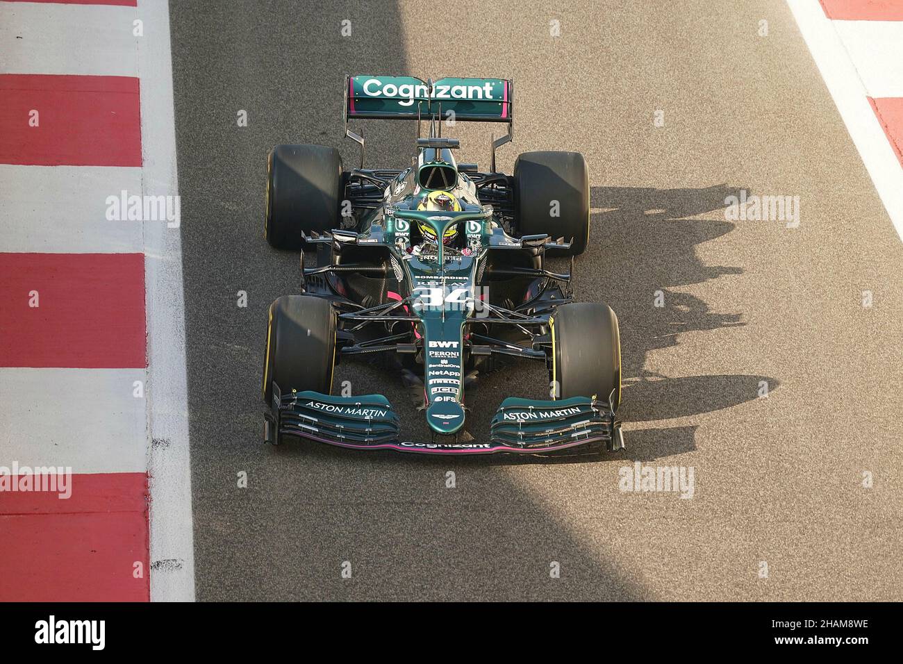 14.12.2021, Yas Marina Circuit, Abu Dhabi, Formula 1 test drives, in ...