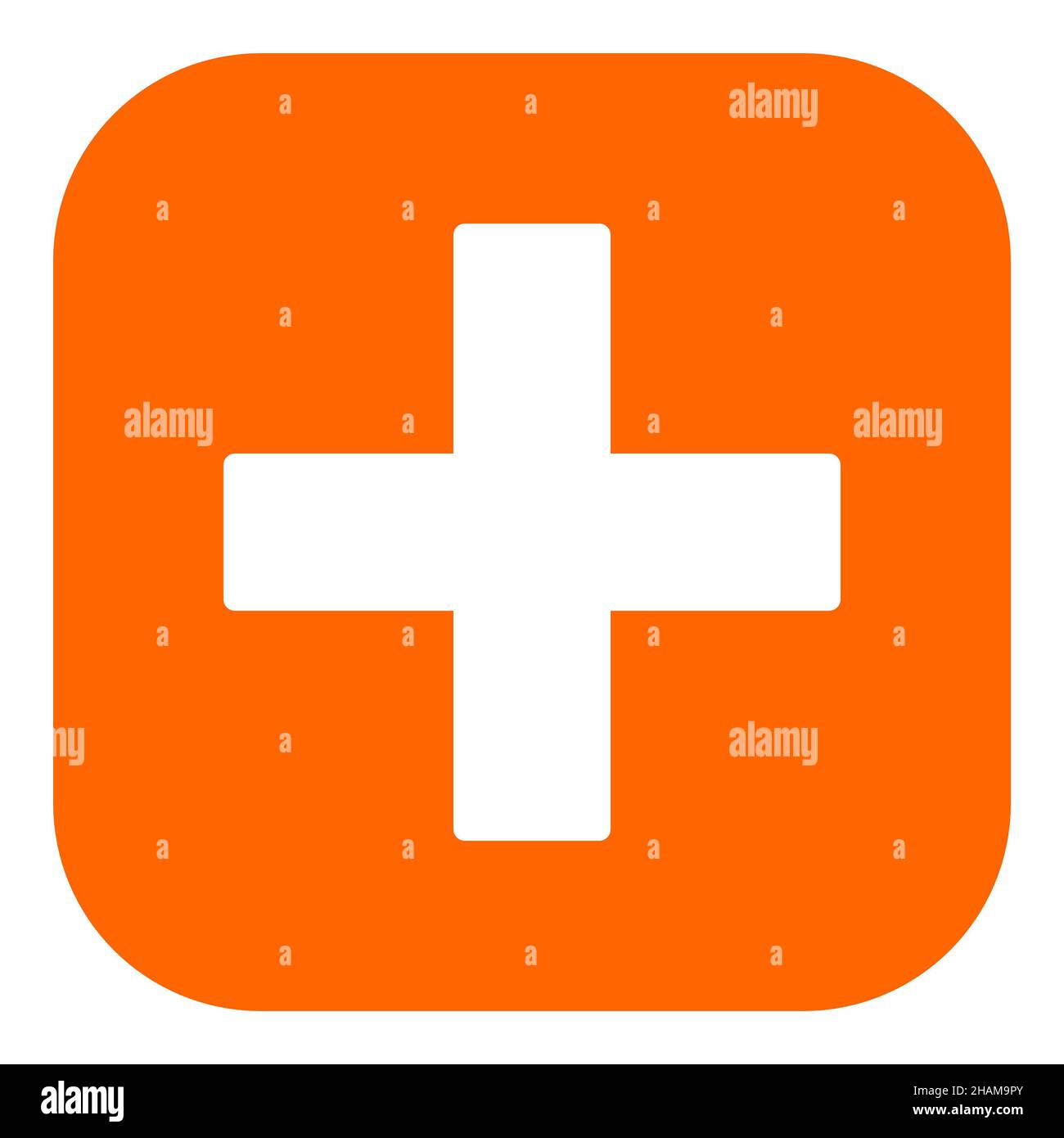 Plus and app icon Stock Photo - Alamy