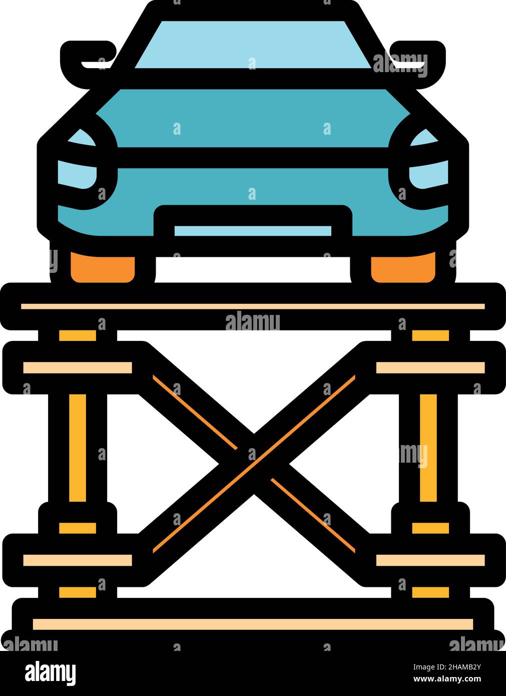 Suspension device Stock Vector Images - Alamy