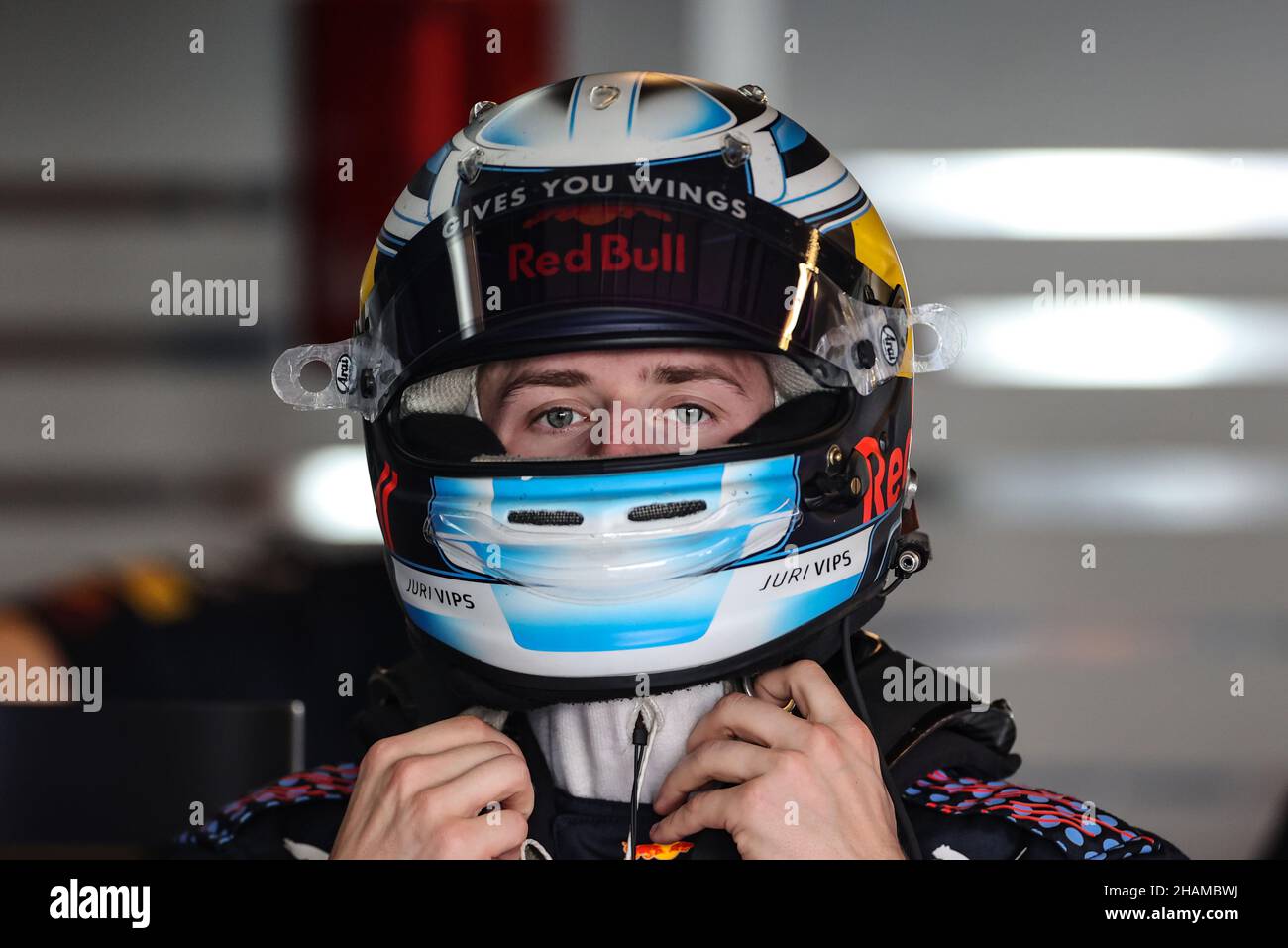 Abu Dhabi, Abu Dhabi. 14th Dec, 2021. Juri Vips (EST) Red Bull Racing ...