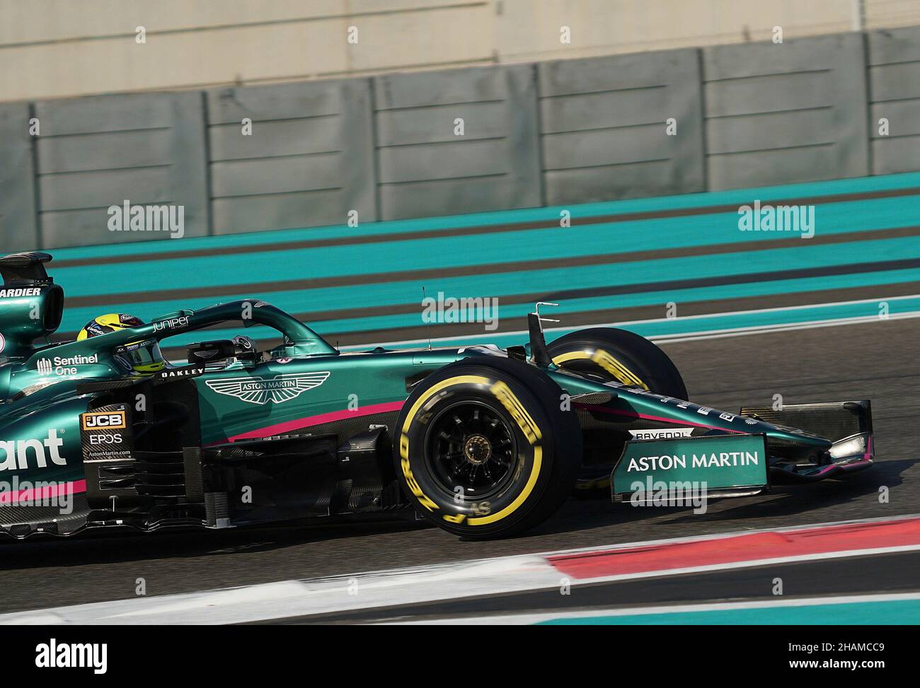 14.12.2021, Yas Marina Circuit, Abu Dhabi, Formula 1 test drives, in ...