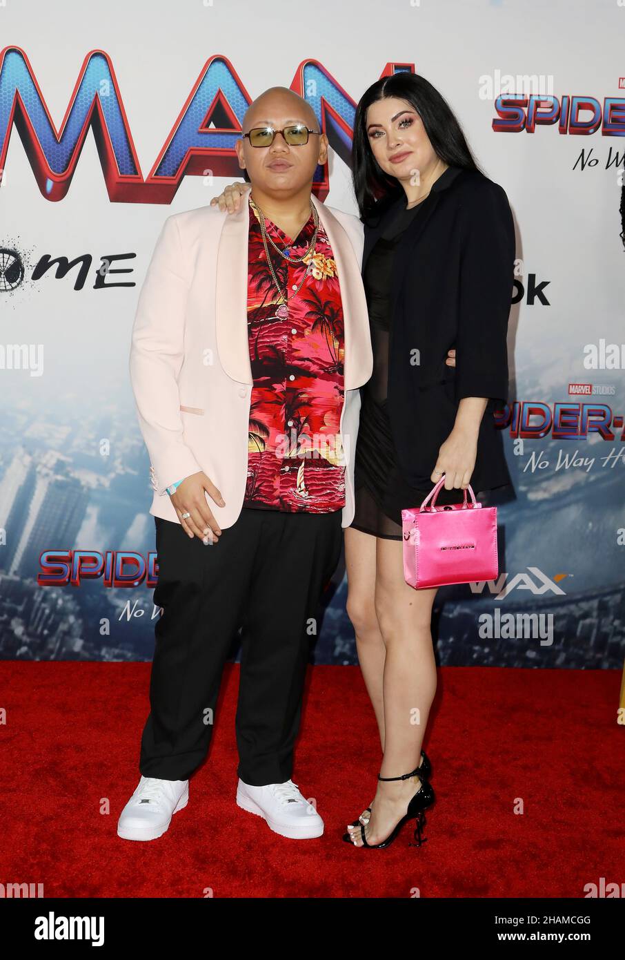 Los Angeles, USA. 13th Dec, 2021. Jacob Batalon at the Sony Pictures ...