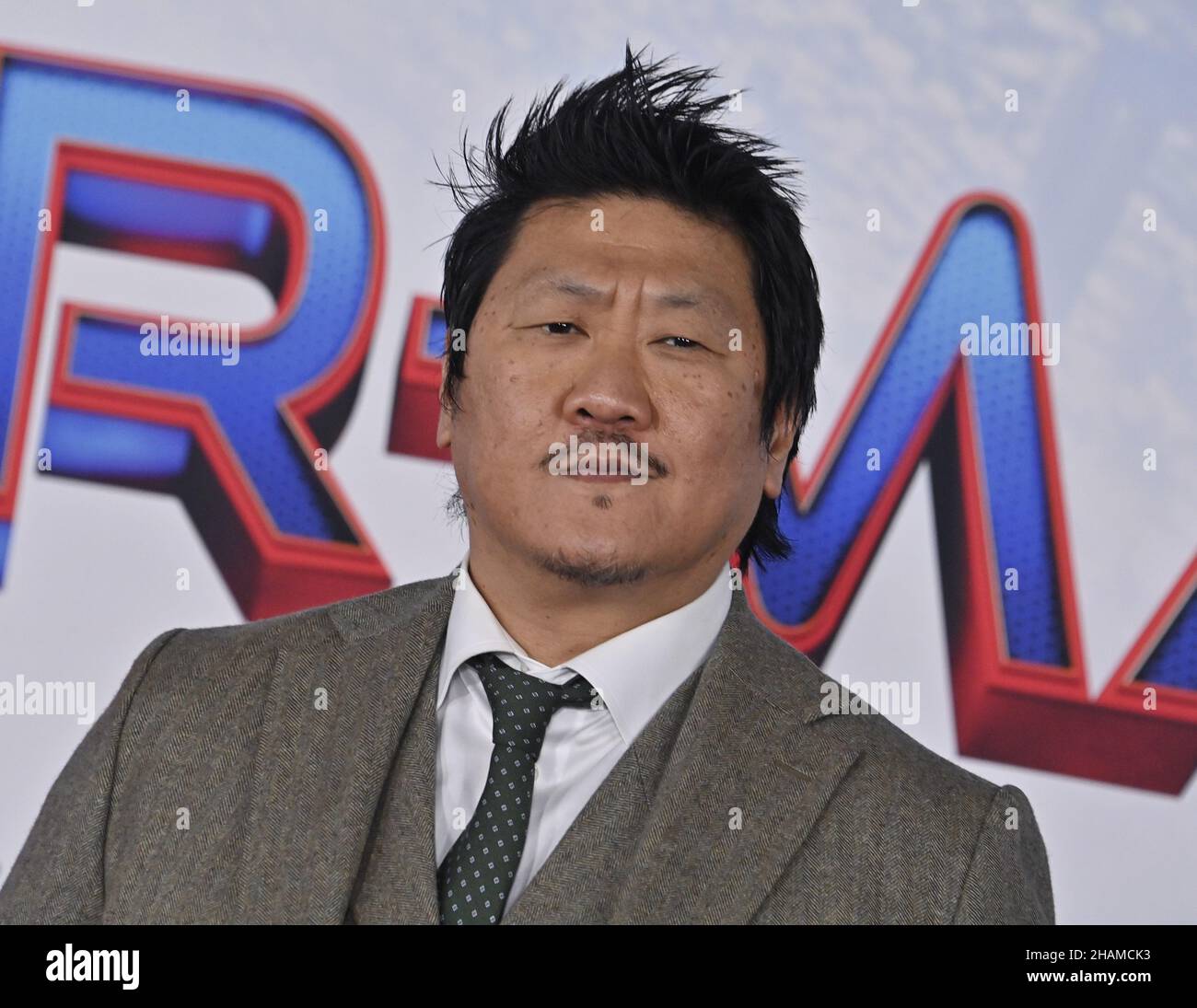 Los Angeles, United States. 14th Dec, 2021. Cast member Benedict Wong ...