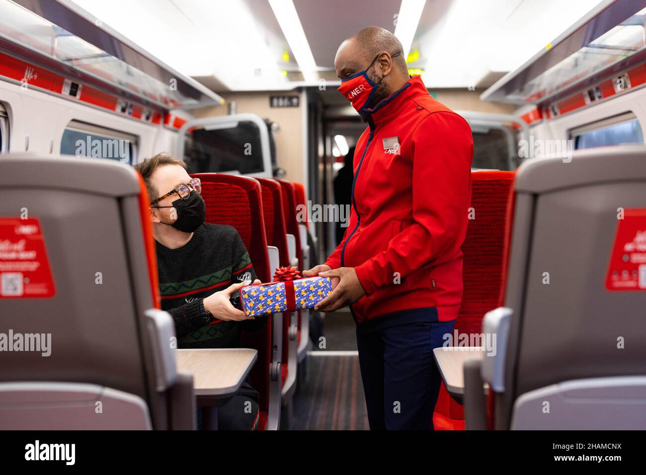 EDITORIAL USE ONLY Titani Kamphandira, LNER Customer Experience Host ...