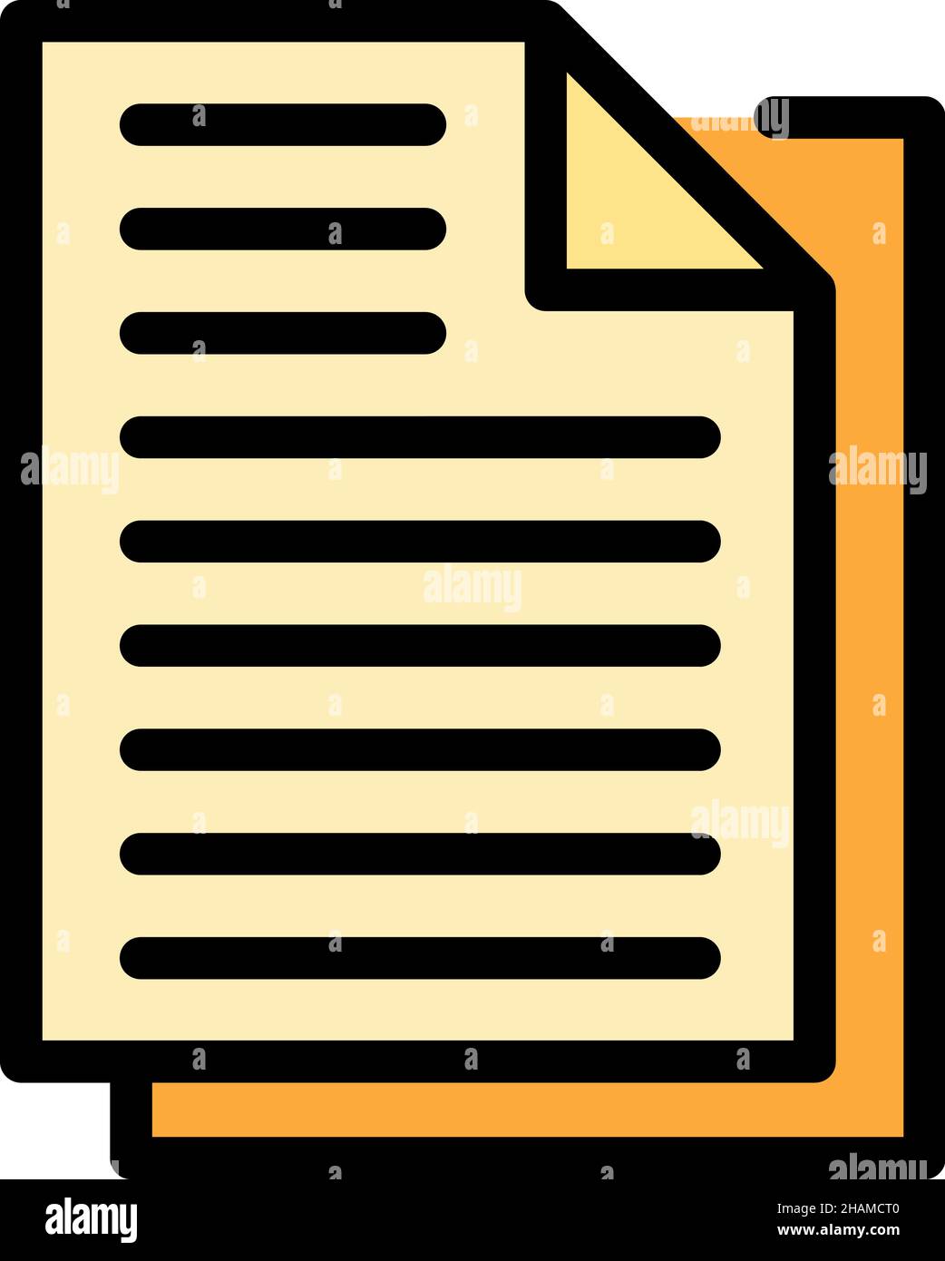 Scenario making movie icon. Outline scenario making movie vector icon ...