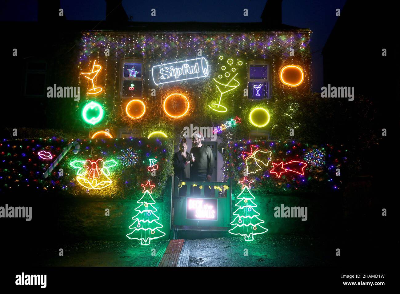 EDITORIAL USE ONLY (Left to right) Emily and Darius Darwell, founders ...