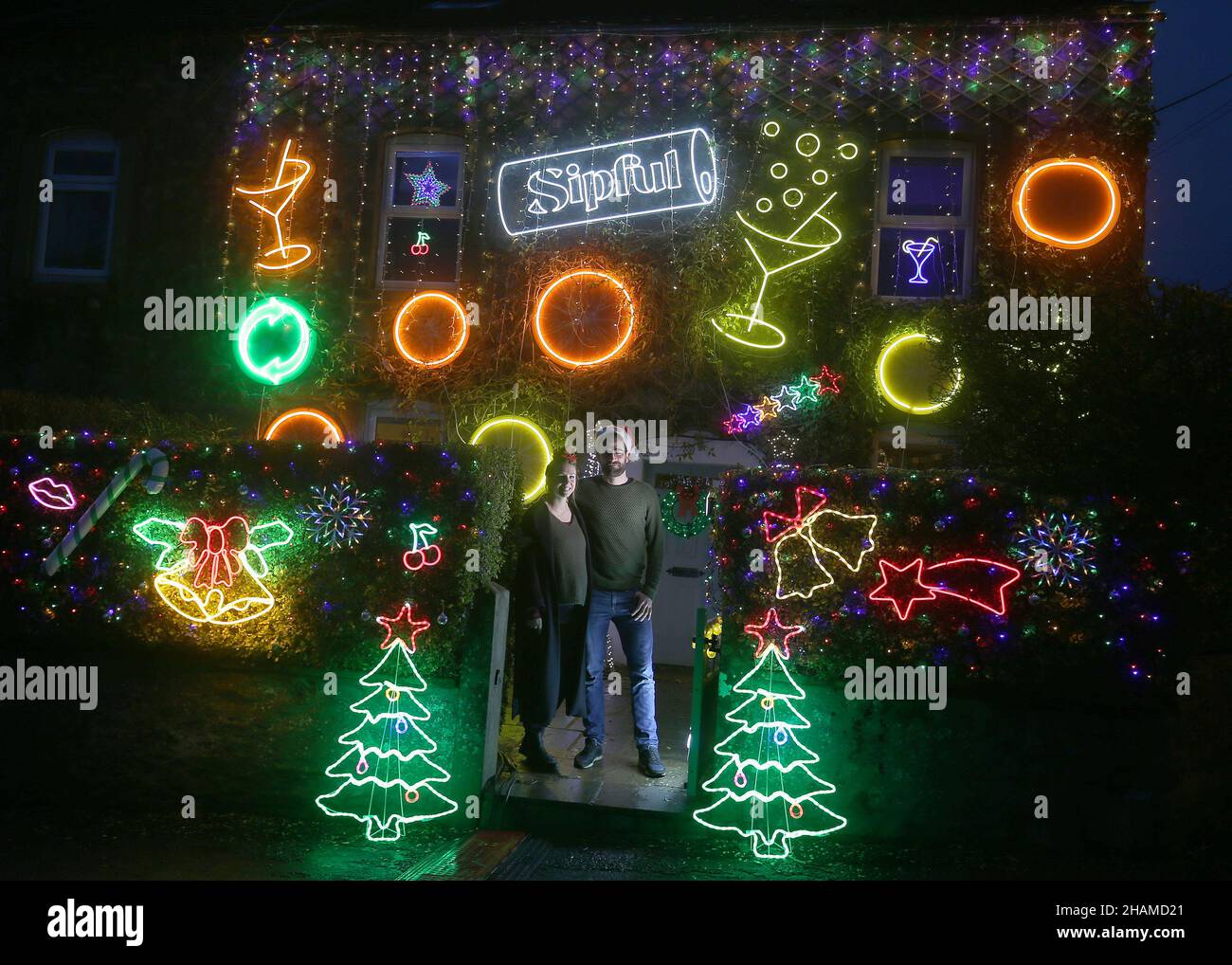 EDITORIAL USE ONLY (Left to right) Emily and Darius Darwell, founders ...