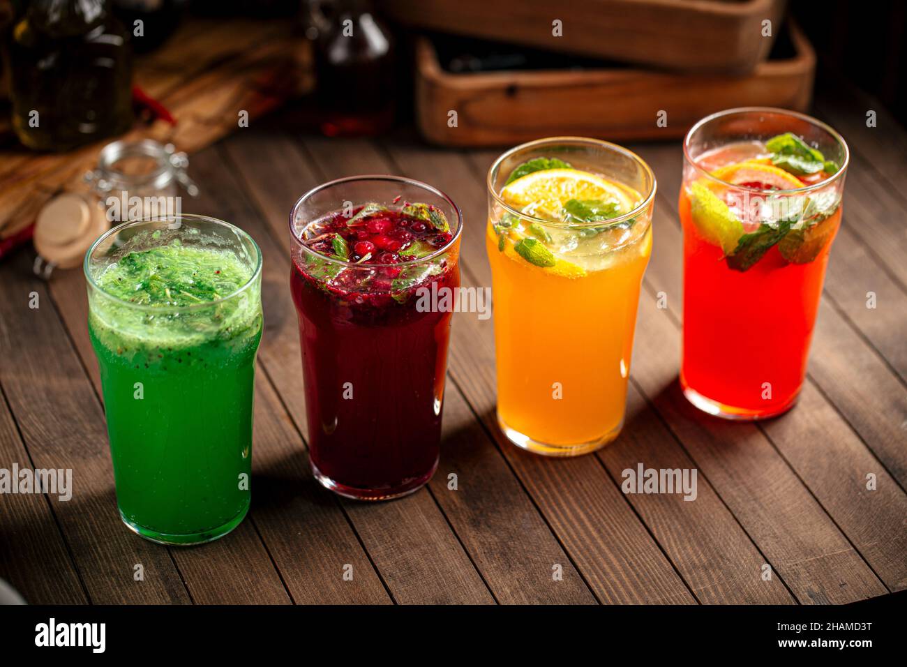 Lemonade glasses hi-res stock photography and images - Alamy