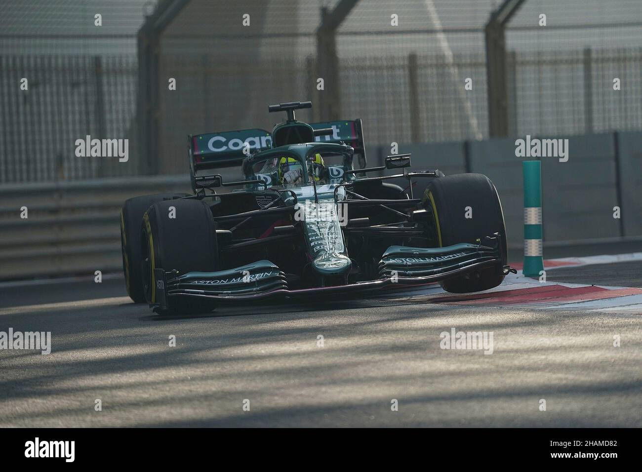 14.12.2021, Yas Marina Circuit, Abu Dhabi, Formula 1 test drives, in ...