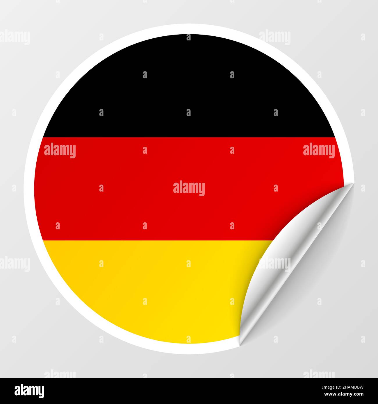EPS10 Vector Patriotic background with Germany flag colors. An element ...