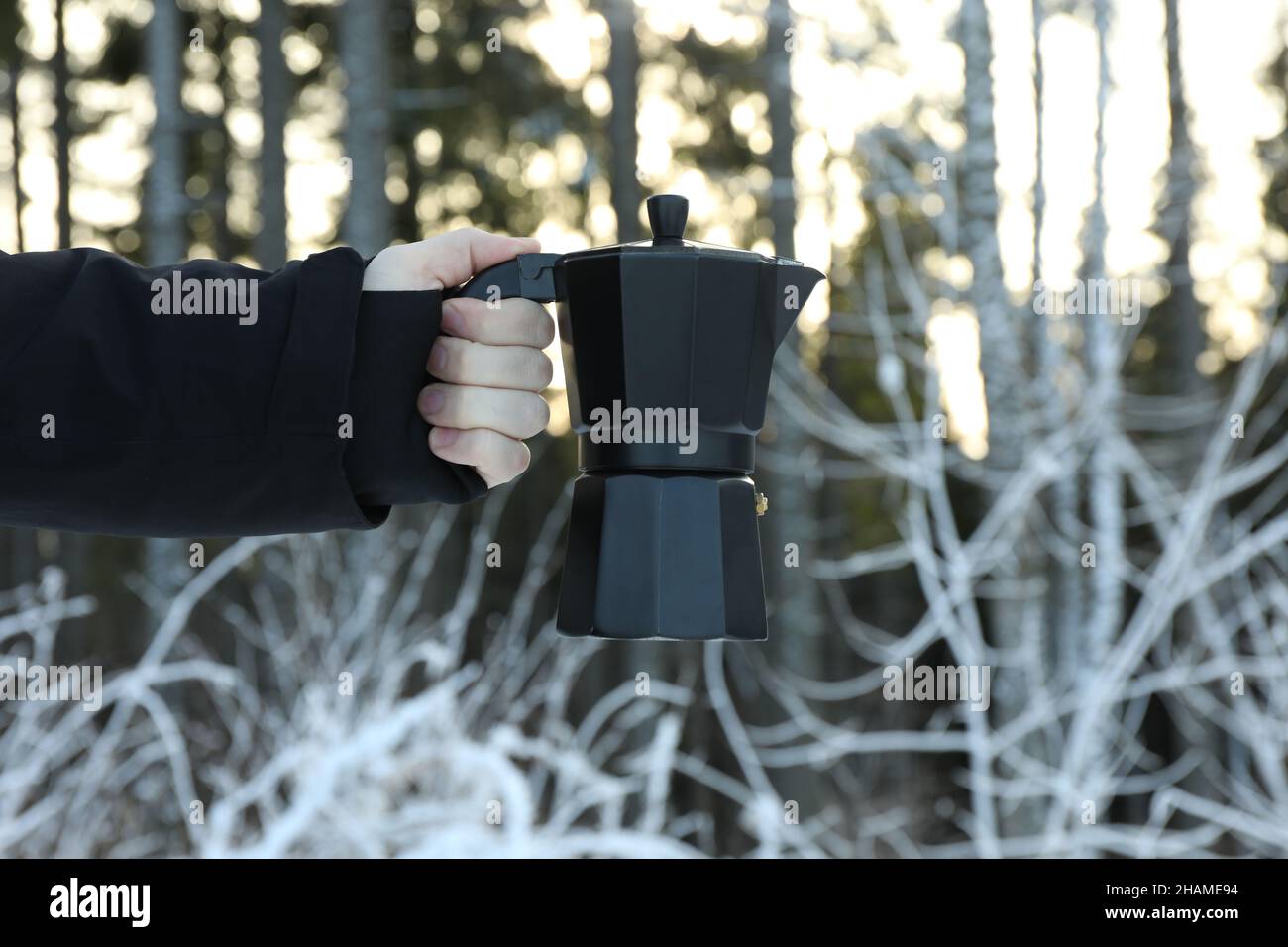 Male hand holds coffee hi-res stock photography and images - Alamy