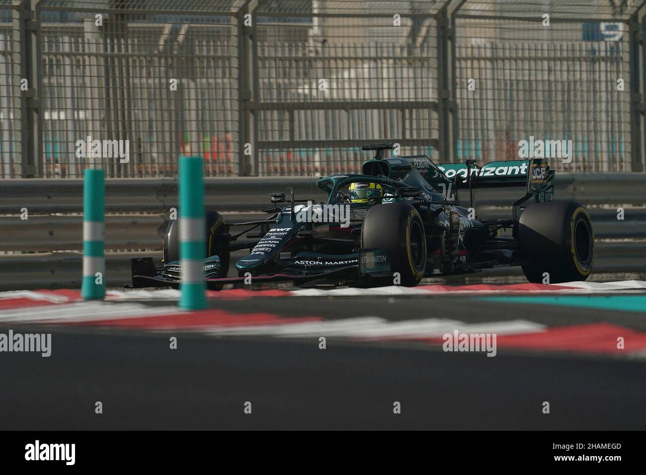 14.12.2021, Yas Marina Circuit, Abu Dhabi, Formula 1 test drives, in ...