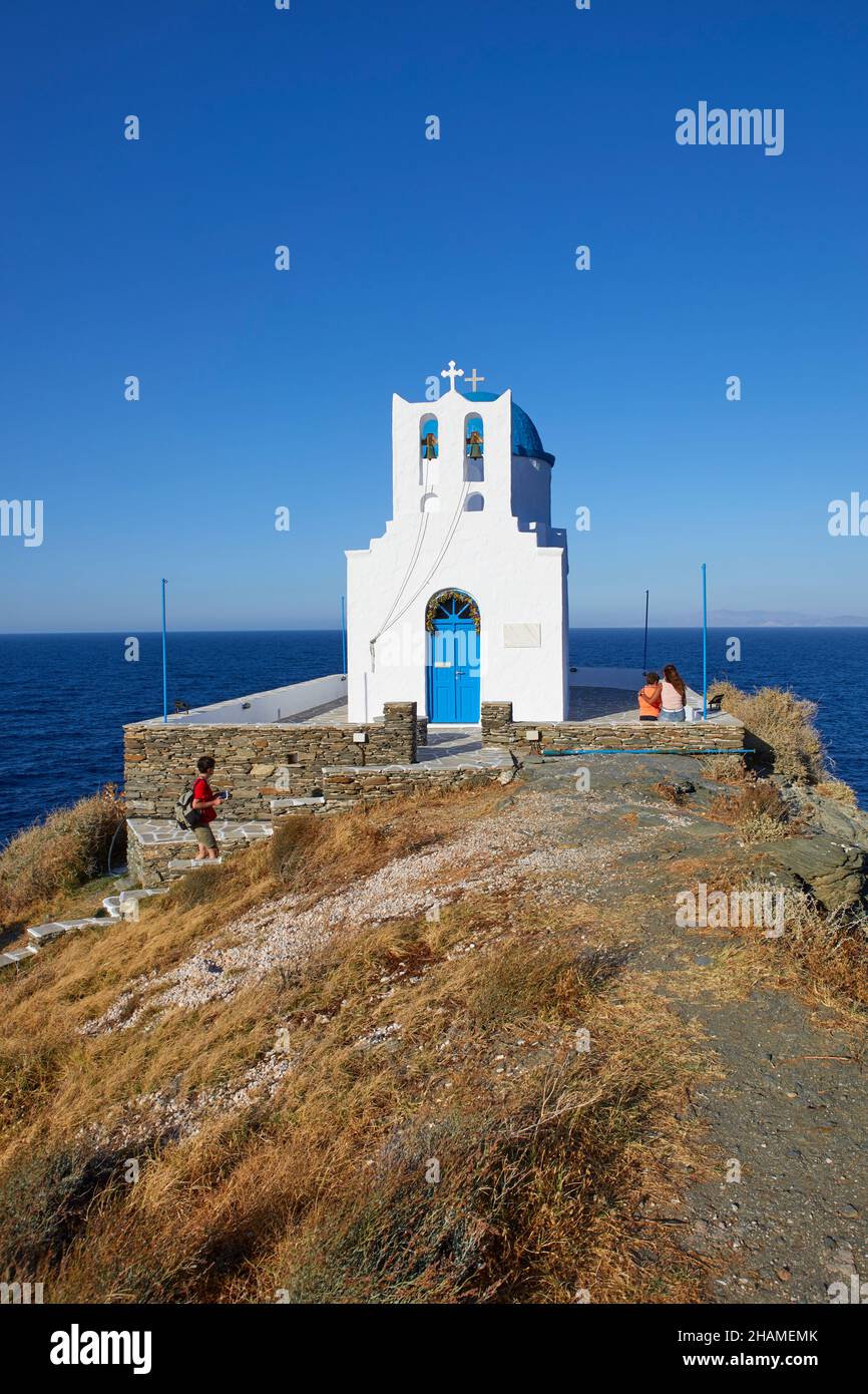 The Church of Seven Martyrs in Kastro, Sifnos, Cyclades Islands, Greece ...
