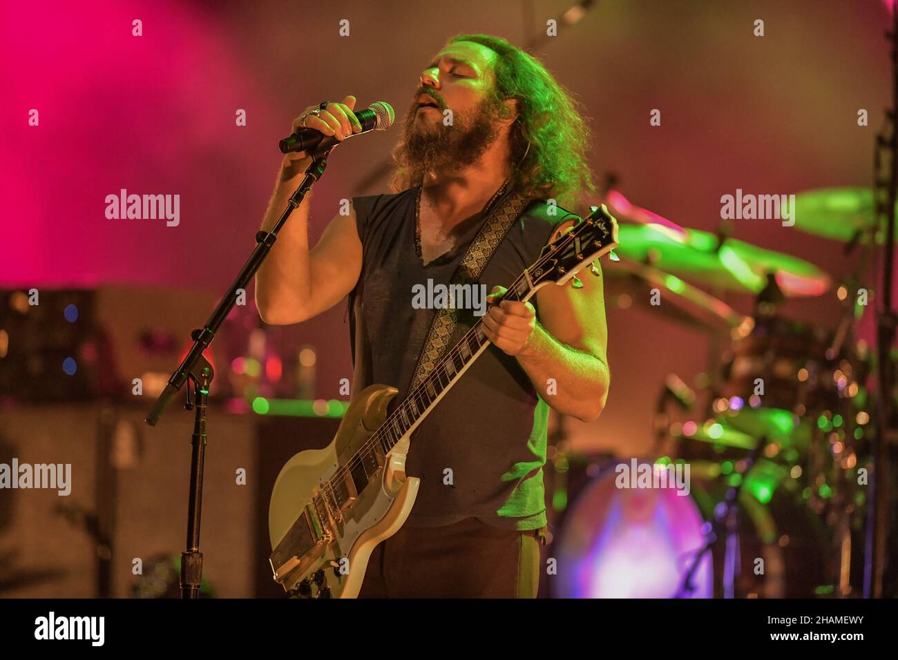 CHICAGO, UNITED STATES - Nov 06, 2021: A concert of Jim James, My ...