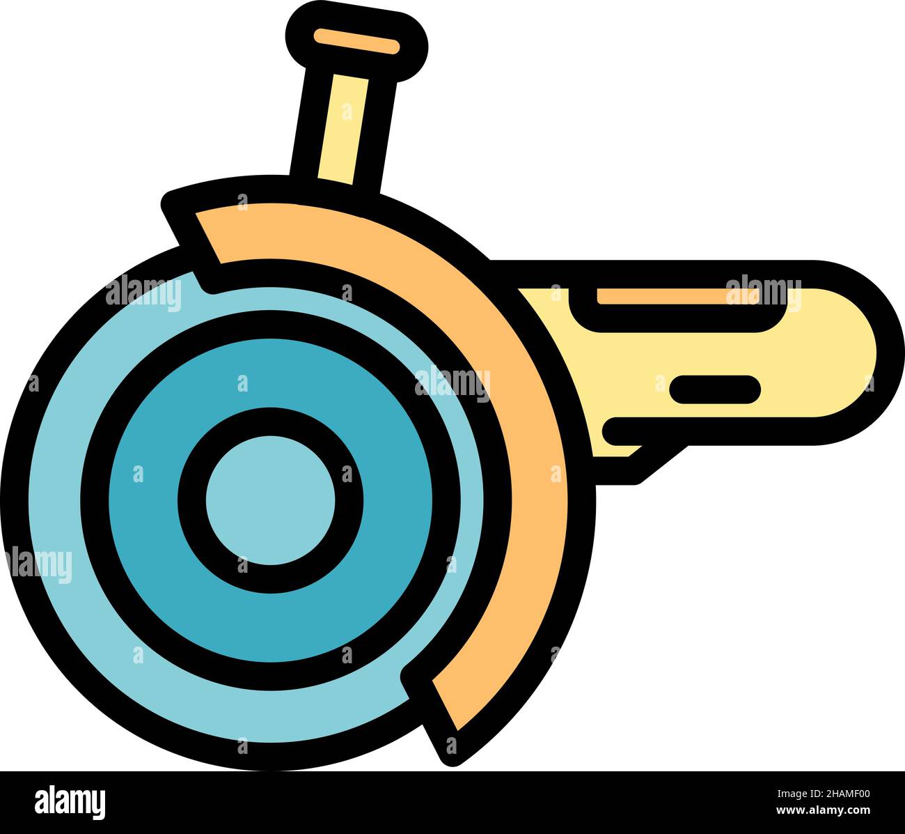 Tool grinding machine icon. Outline tool grinding machine vector icon ...