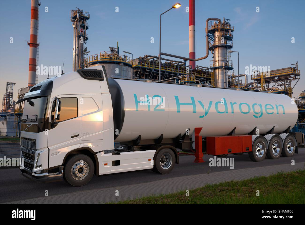 Liquid hydrogen tank hi-res stock photography and images - Alamy