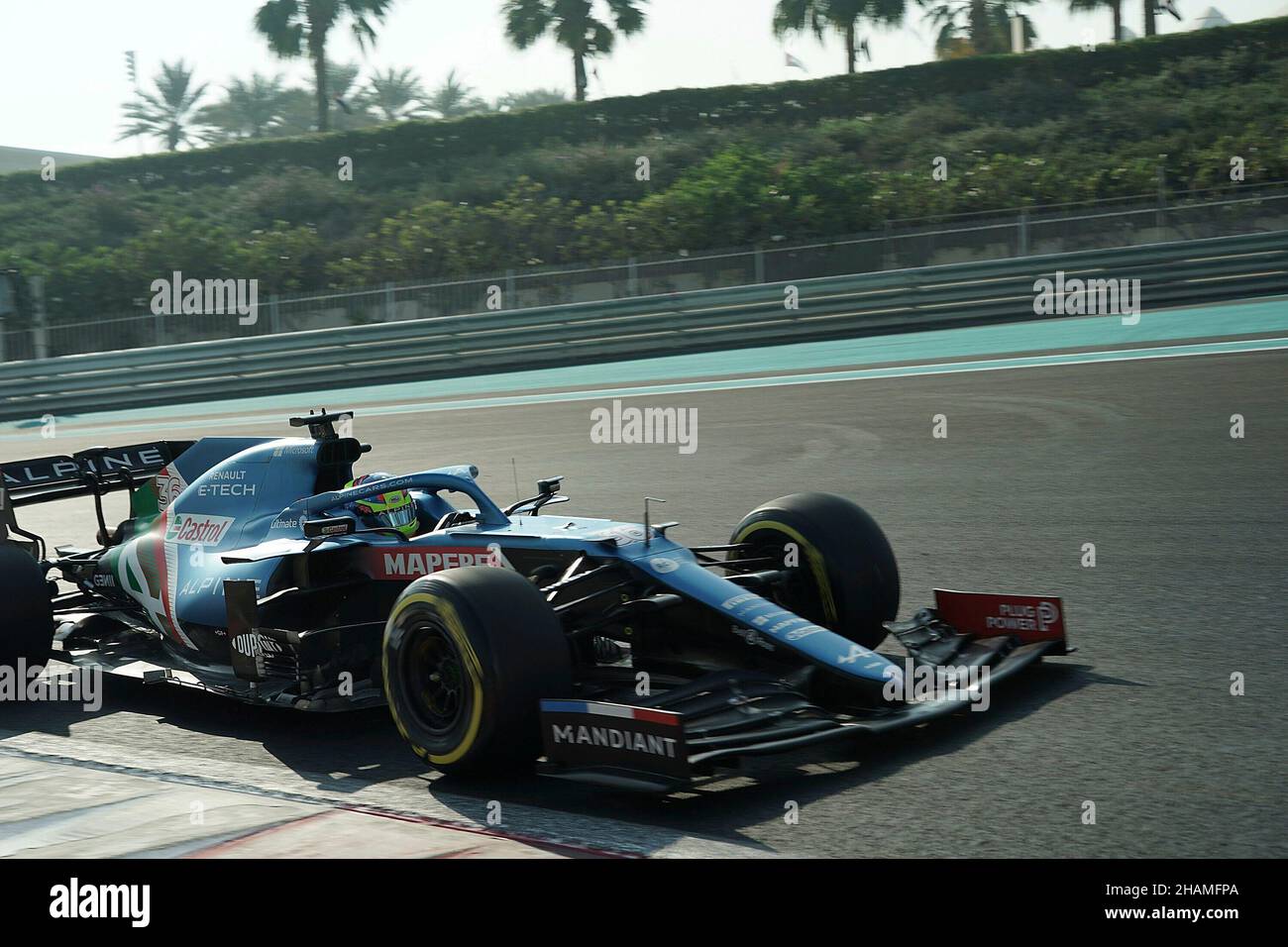 14.12.2021, Yas Marina Circuit, Abu Dhabi, Formula 1 test drives, in ...