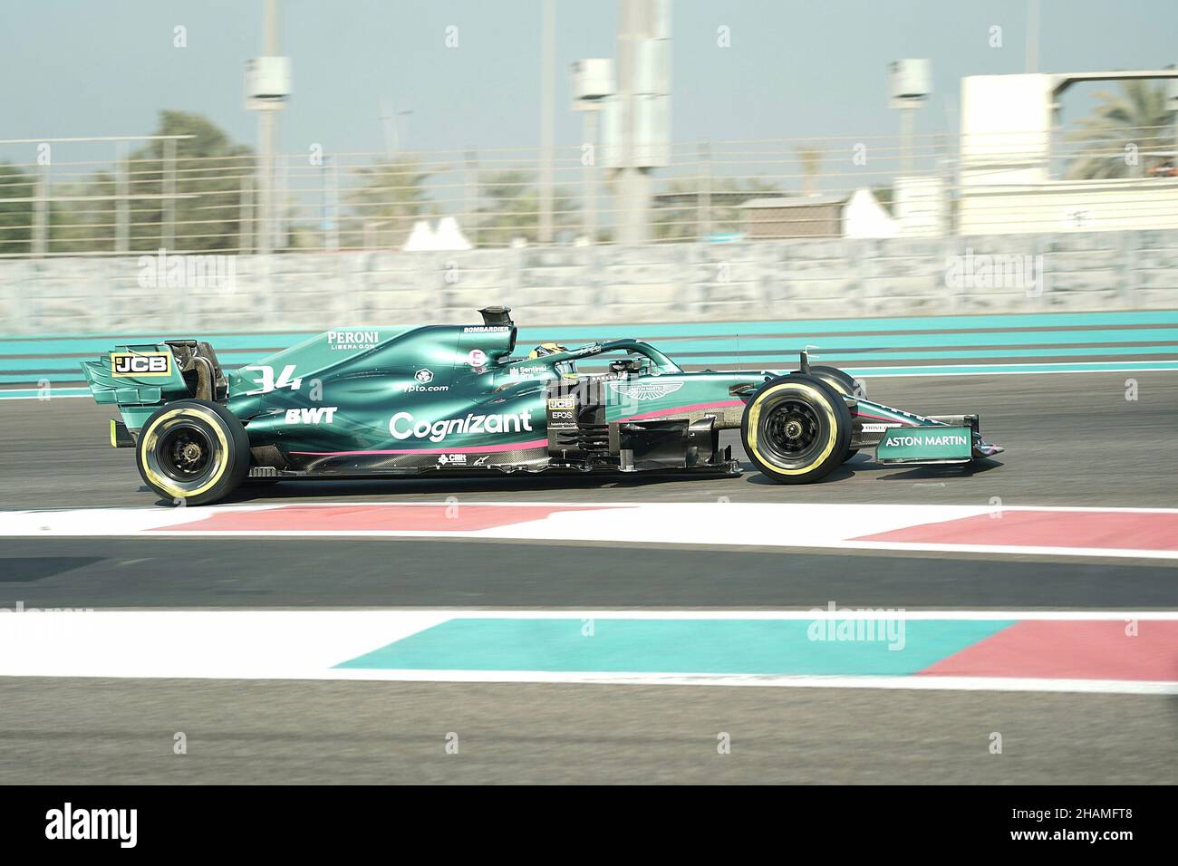 14.12.2021, Yas Marina Circuit, Abu Dhabi, Formula 1 test drives, in ...