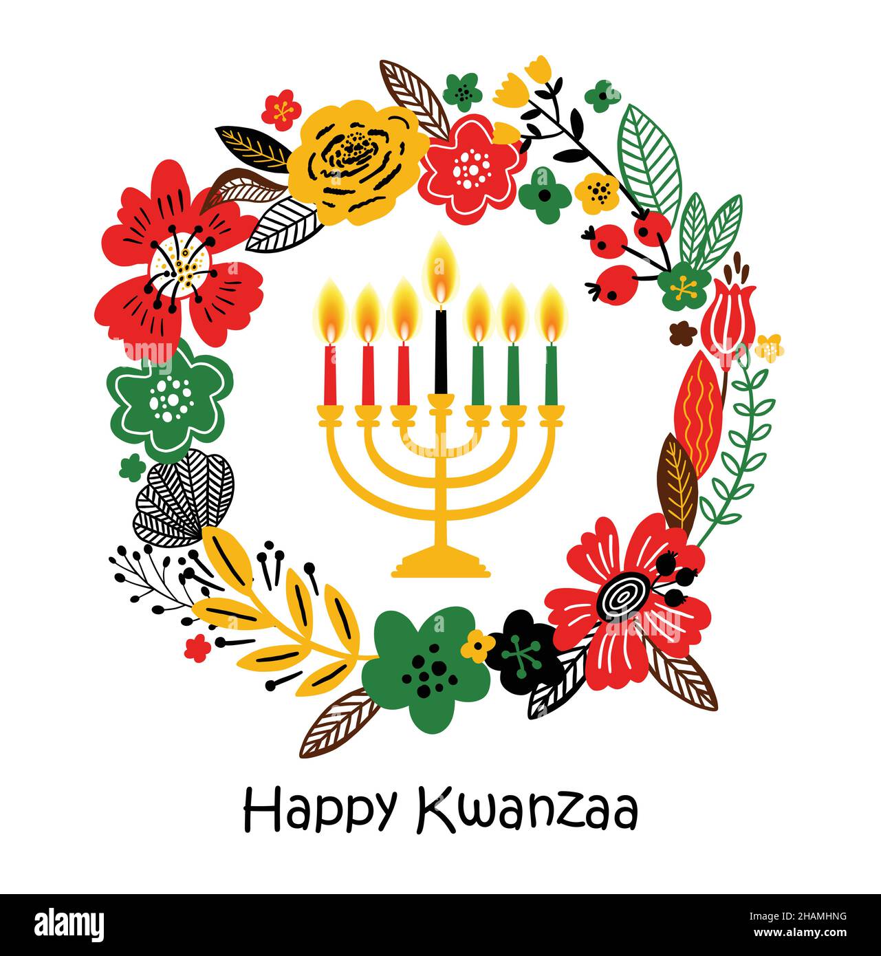 Nguzo saba poster Stock Vector Images - Alamy