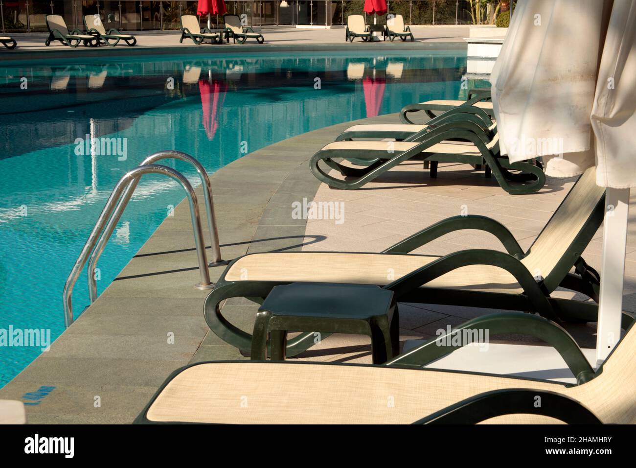 swimming pool of a luxury hotel Stock Photo - Alamy