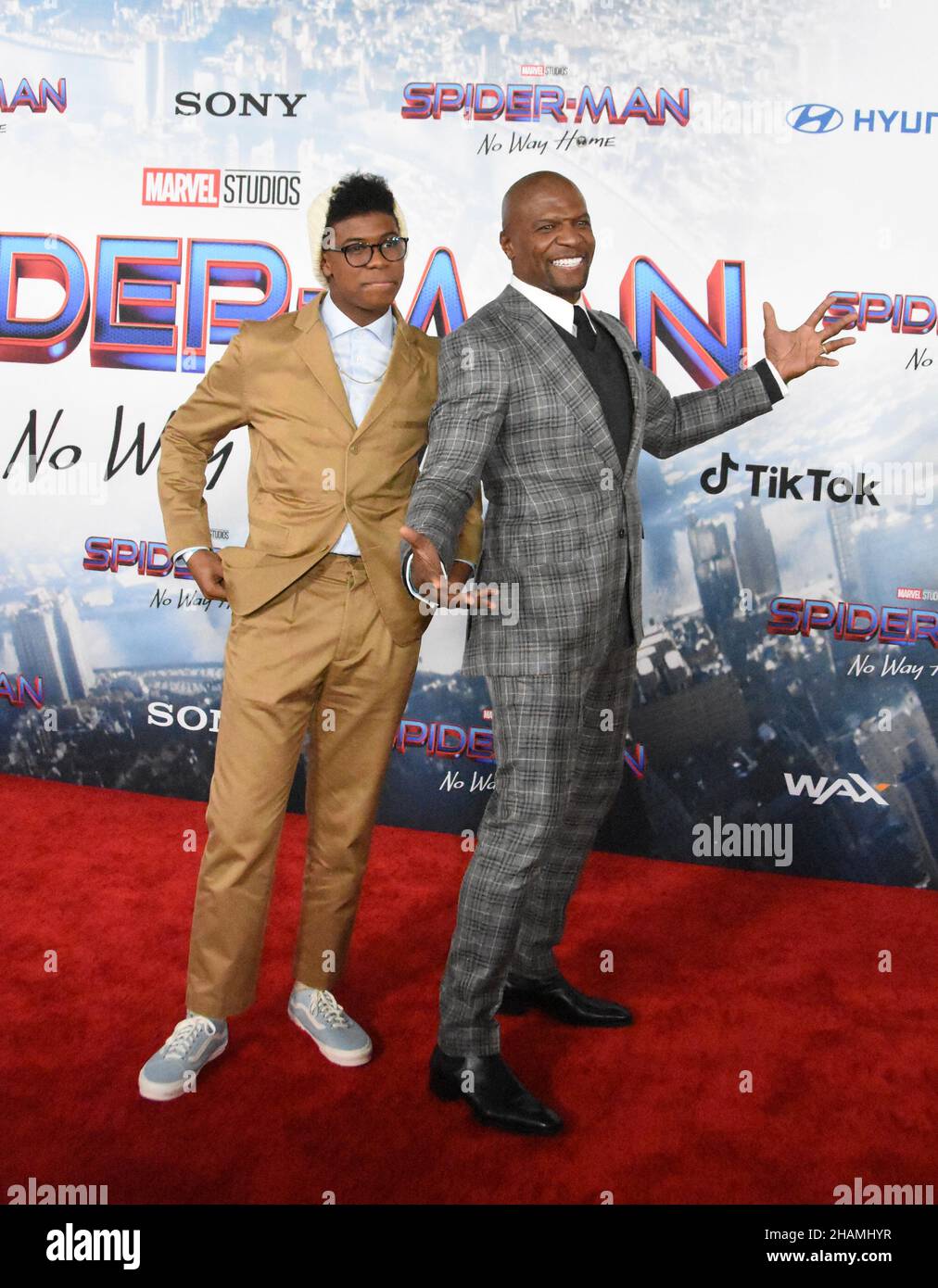 Los Angeles, California, USA 13th December 2021 Actor Terry Crews and ...