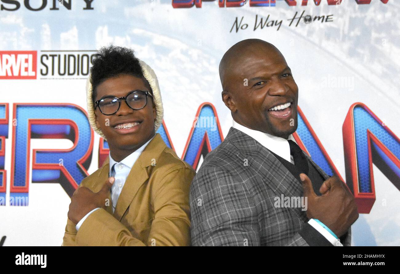 Los Angeles, California, USA 13th December 2021 Actor Terry Crews and ...