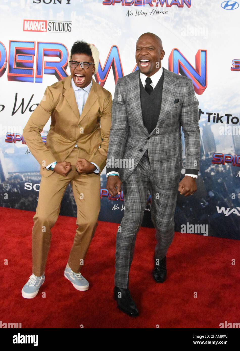 Los Angeles, California, USA 13th December 2021 Actor Terry Crews and ...