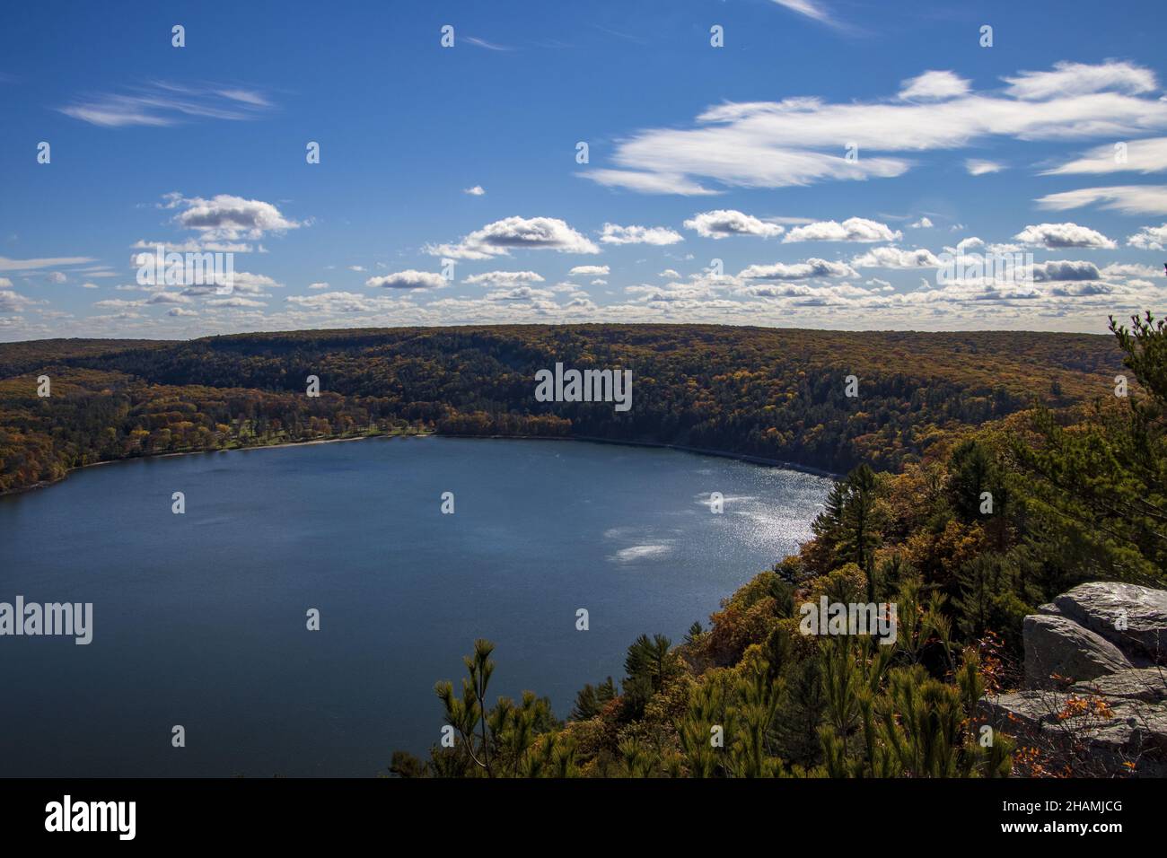 Devils lake fall wisconsin hi-res stock photography and images - Alamy