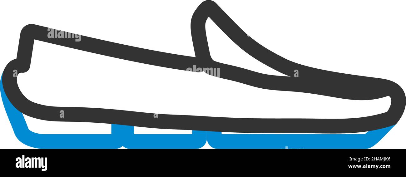 Moccasin Icon. Editable Bold Outline With Color Fill Design. Vector ...