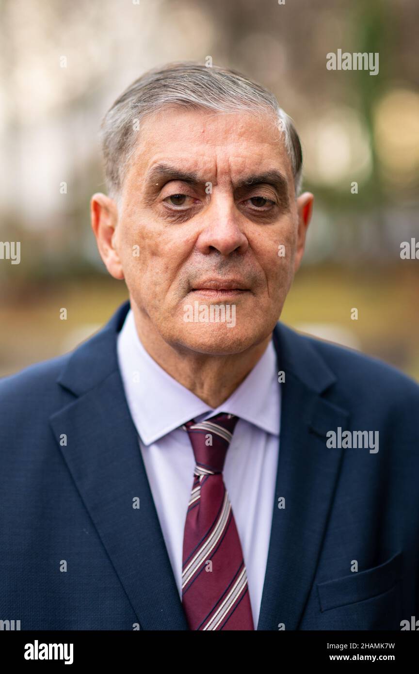 Munich, Germany. 14th Dec, 2021. Romani Rose, chairman of the Central ...