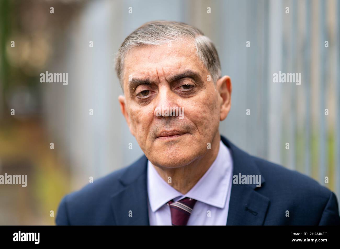 Munich, Germany. 14th Dec, 2021. Romani Rose, chairman of the Central ...