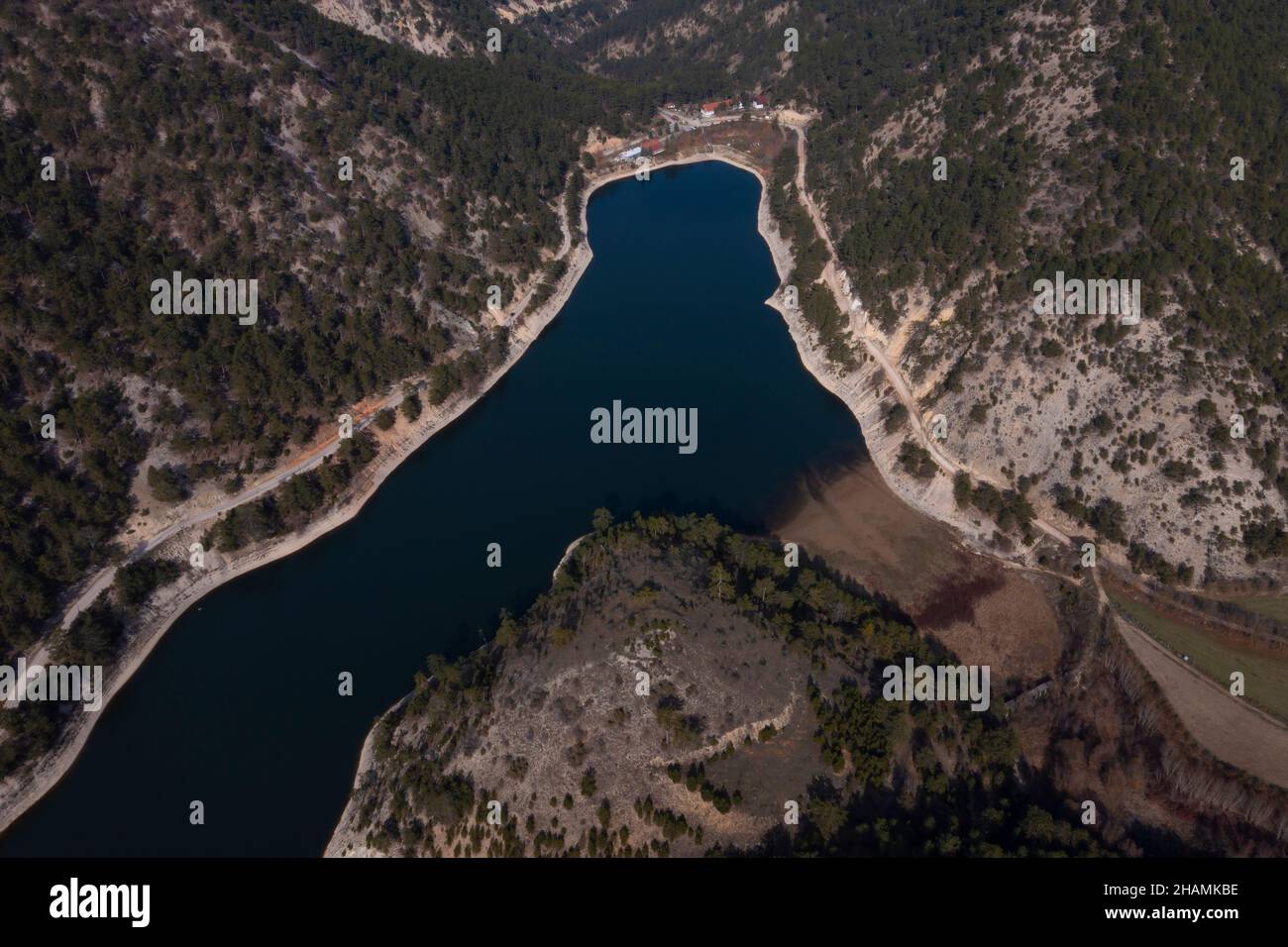 Sunnet Lake is the district of Goynuk, Bolu in Turkey Stock Photo - Alamy