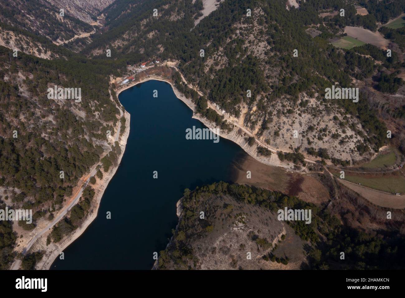 Sunnet Lake is the district of Goynuk, Bolu in Turkey Stock Photo - Alamy