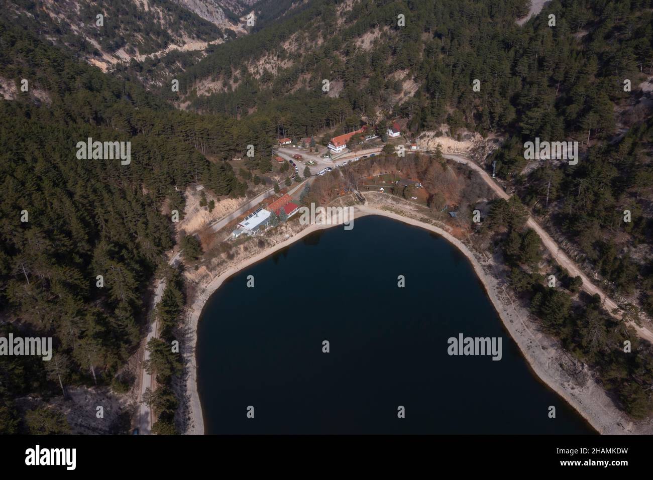 Sunnet Lake is the district of Goynuk, Bolu in Turkey Stock Photo - Alamy