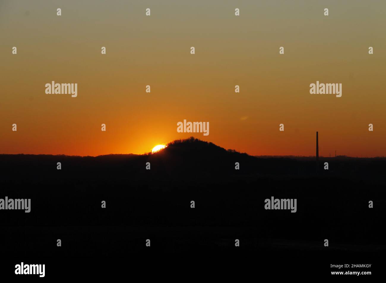 Viewpoint from the top of the hill Stock Photo - Alamy