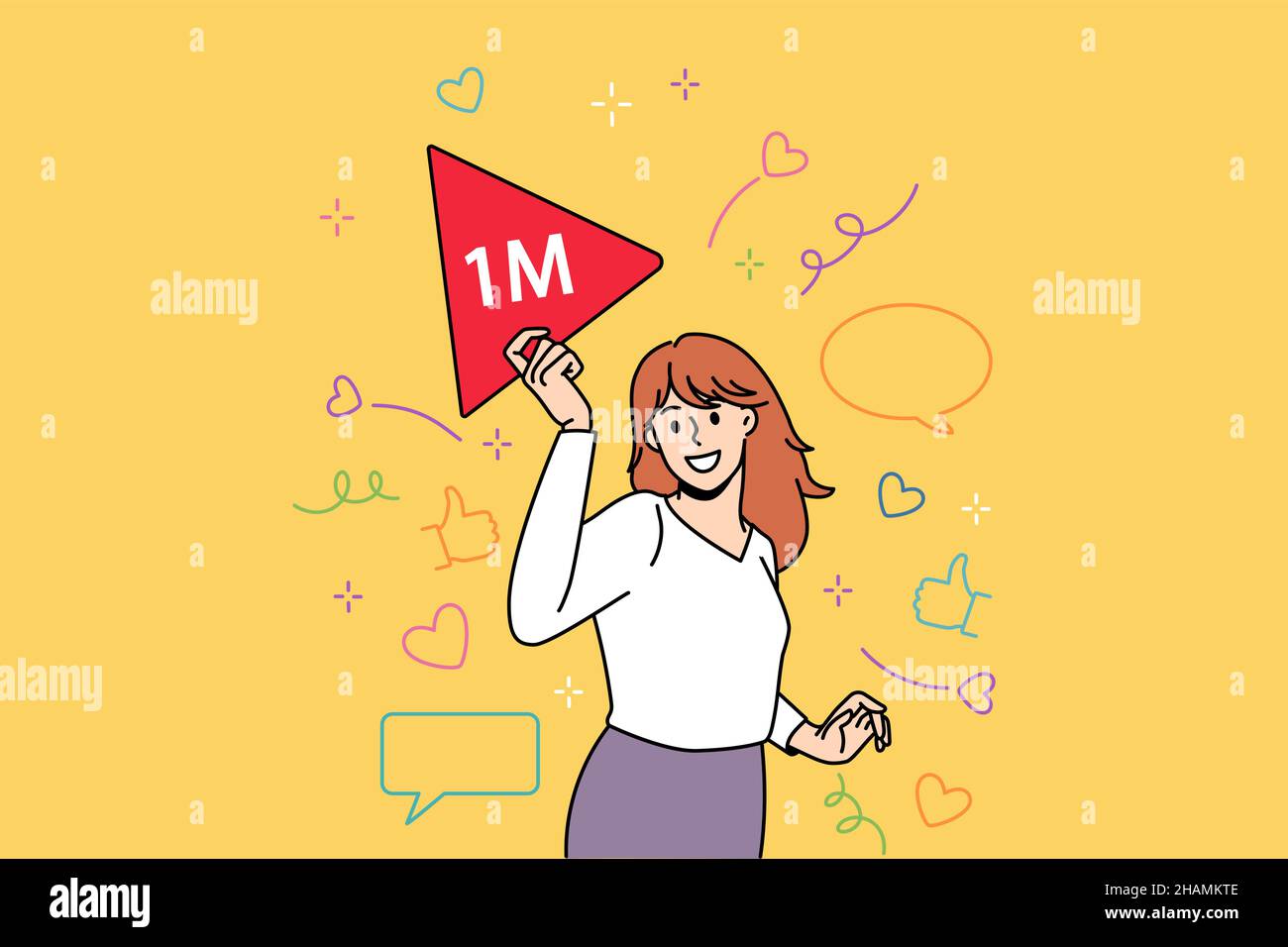 Standing follower Stock Vector Images - Alamy