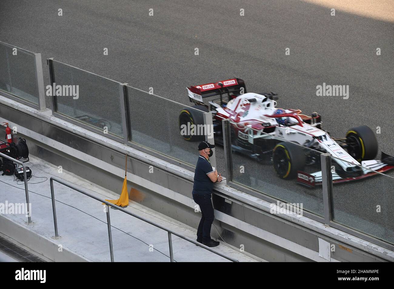 14.12.2021, Yas Marina Circuit, Abu Dhabi, Formula 1 test drives, in ...