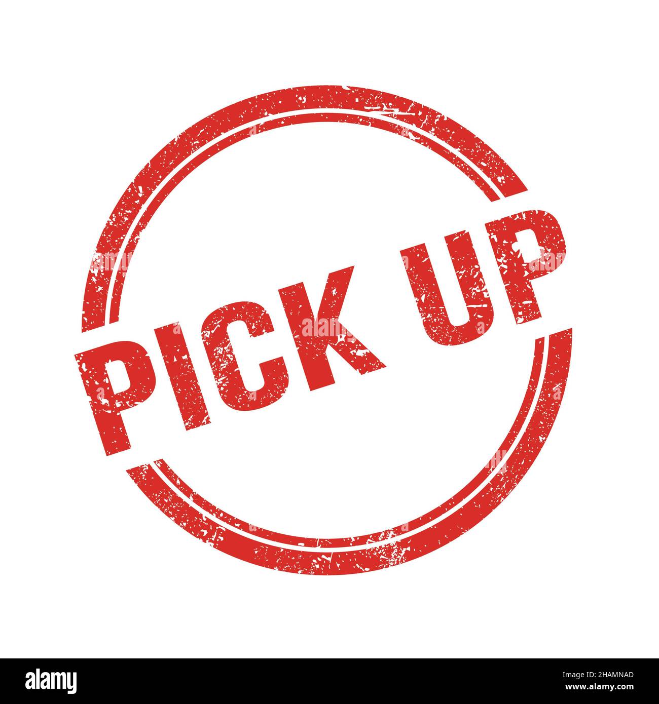Pick up stamp sign hi-res stock photography and images - Alamy