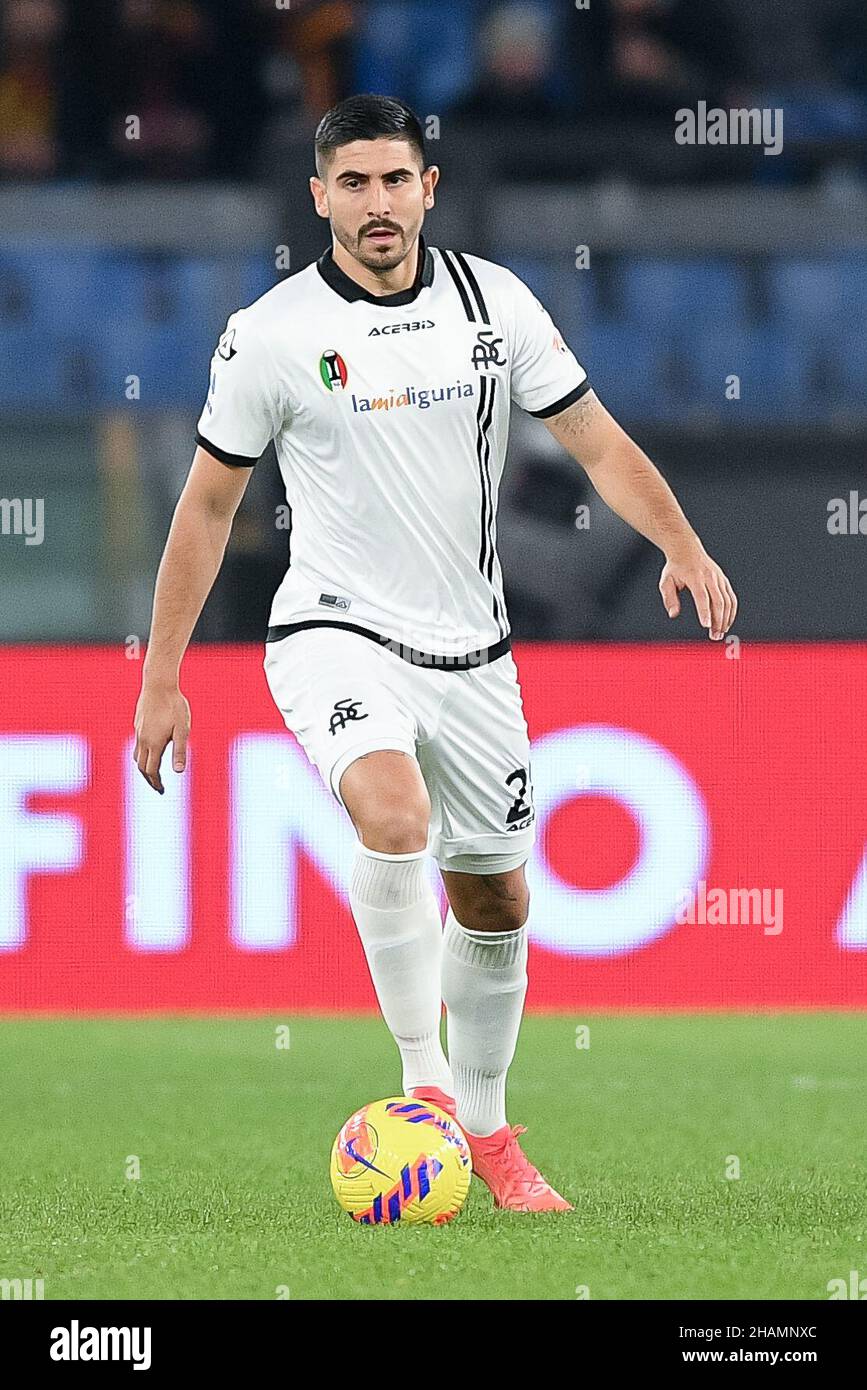 Rome, Italy. 13th Dec, 2021. Martin Erlic of Spezia Calcio during the ...