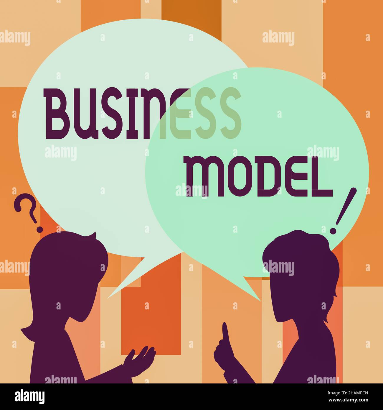 Text Showing Inspiration Business Model Internet Concept Model Showing