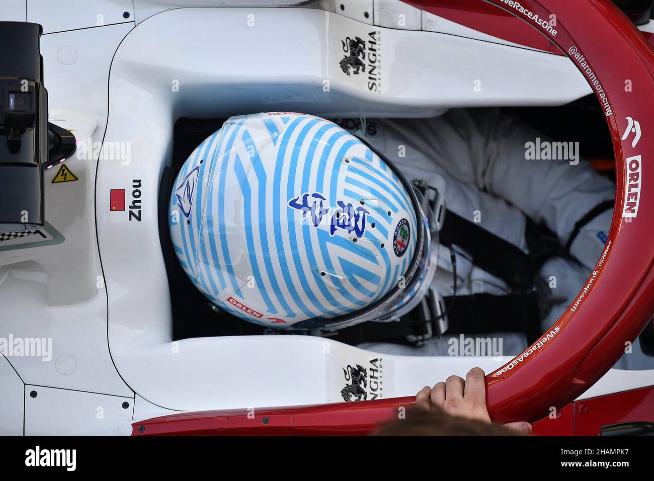 14.12.2021, Yas Marina Circuit, Abu Dhabi, Formula 1 test drives, in ...