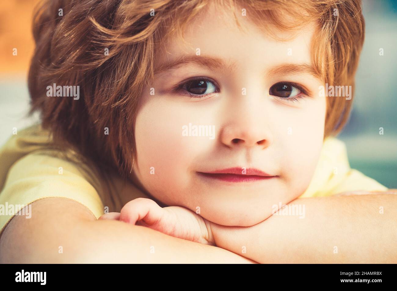 Funny boy hair background hi-res stock photography and images - Alamy
