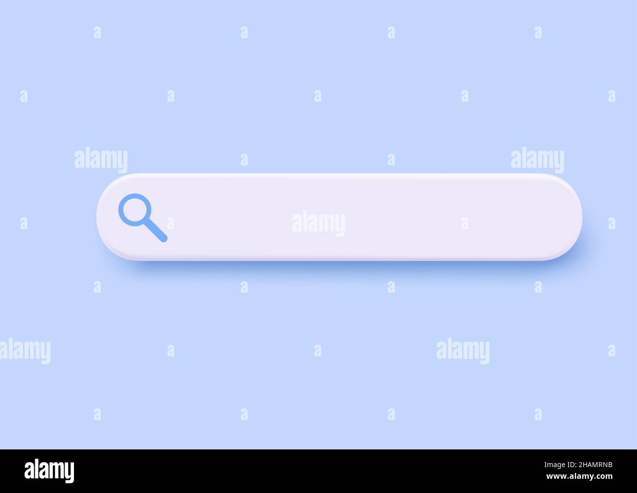 3D search bar Stock Vector Image & Art - Alamy